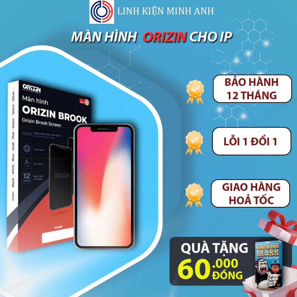 Màn Hình Orizin Cho IP 6/ 6P/ 6S/ 6SP/ 7/ 7P/ 8/ 8P Bảo Hành 12 Tháng 1 Đổi 1 | Shopee Việt Nam