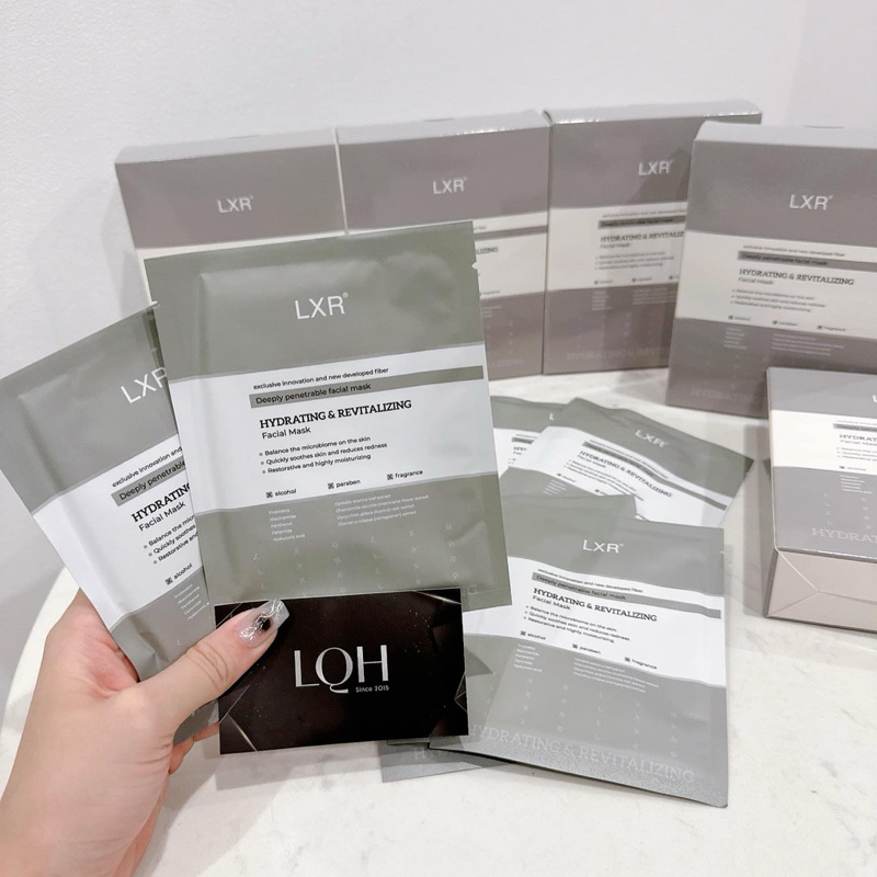 Mặt nạ LXR Hydrating & Revitalizing mask cấp ẩm phục hồi [Giá lẻ miếng] | Shopee Việt Nam