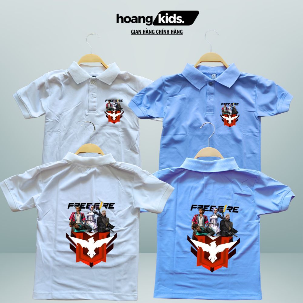 Áo Polo Free Fire,huyền thoại FreeFire Game cho bé có cổ cộc tay ...
