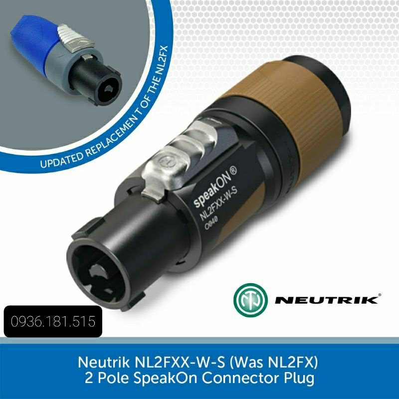 (Chính Hãng Giá Rẻ) Jac loa 2pin NL2FX Made in EU | Shopee Việt Nam