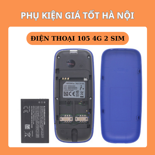 Điện Thoại 105 bản 2 sim 4G. điện thoại cục gạch giá rẻ, điện thoại ...