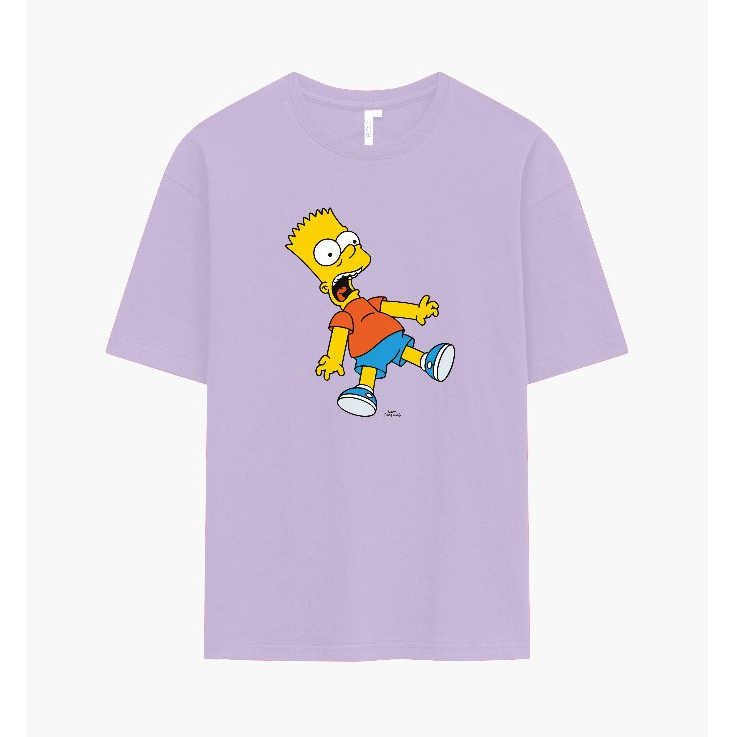 Áo Thun BOO Unisex Cotton Oversized In Graphic Bart Shockwave The ...