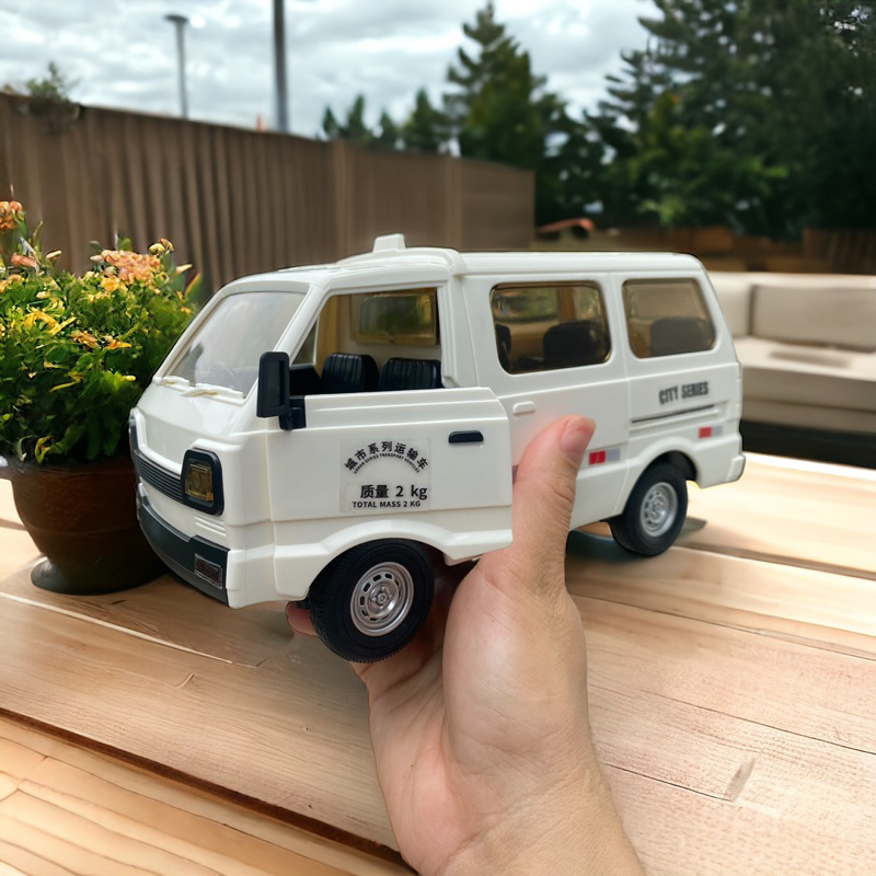 Xe oto Van điều khiển từ xa, pin sạc, mở được cửa, có chế độ chạy tự ...