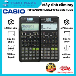 Máy Tính Casio FX 570ES Plus Chính Hãng, Giá Tốt, Đảm Bảo | Shopee Việt Nam