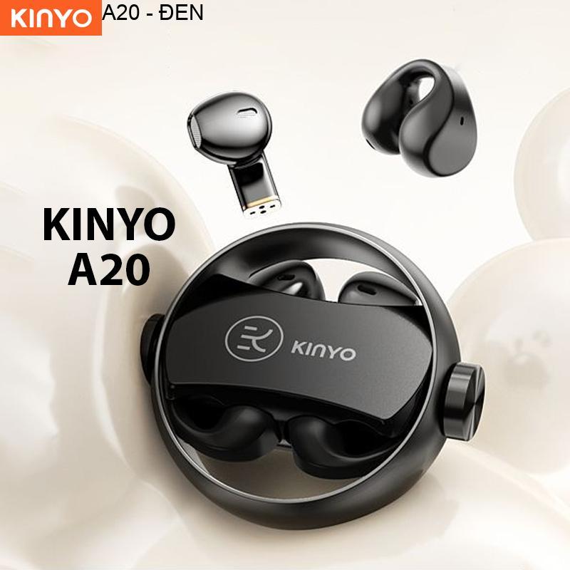 Tai Nghe 2 Trong 1 Thế Hệ Mới KINYO A20, Thiết Kế Vòng Xoay, Tích Hợp Micro Đàm Thoại, Nghe Nhạc ...