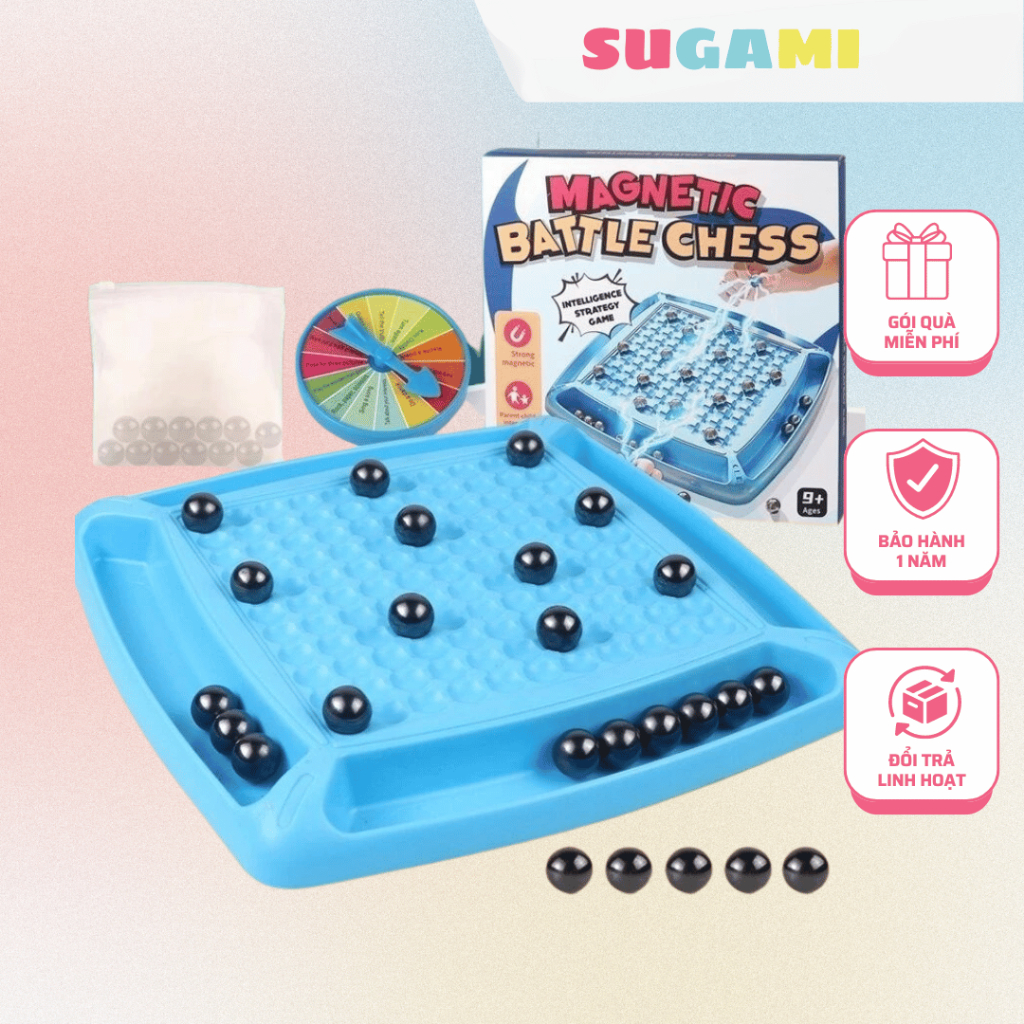 Bàn cờ bi nam châm SuGaMi boardgame vui nhộn 20 và 32 viên | Shopee Việt Nam
