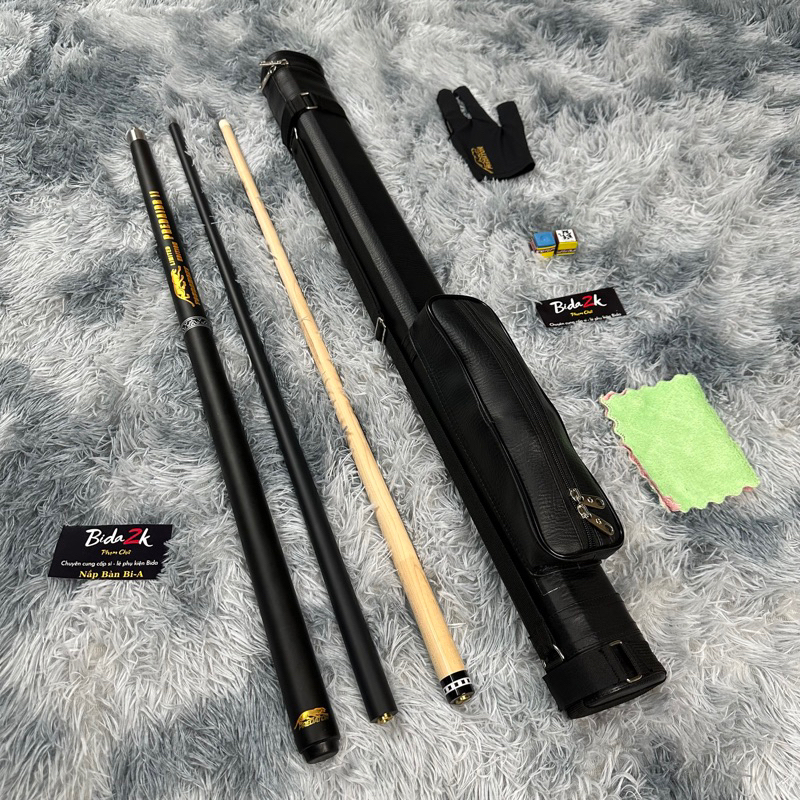 Cơ Bida Predator và Bao da [ Gậy Bida 70% Carbon Predator ] | Shopee ...