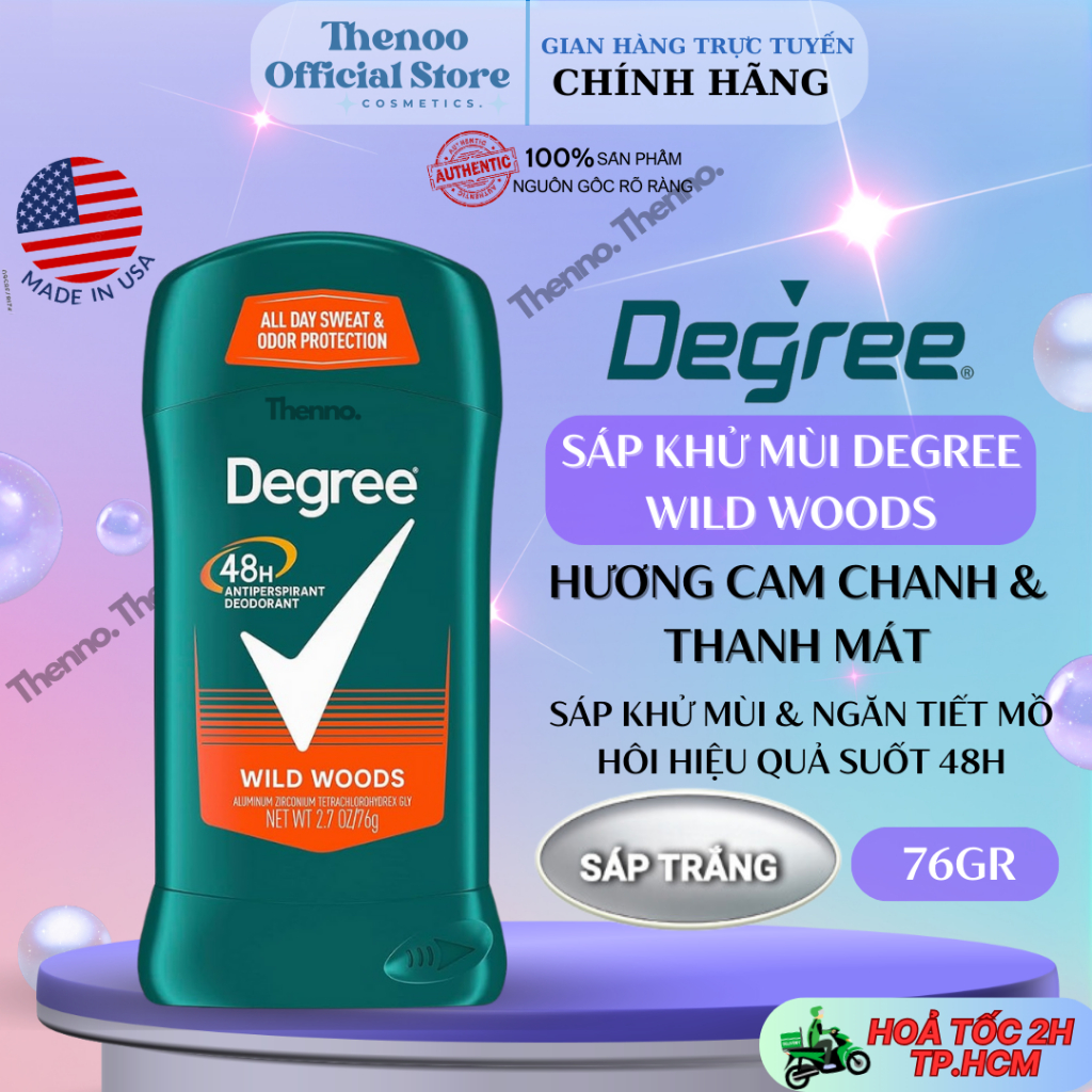 Lăn Sáp Khử Mùi,Kiểm Soát Mồ Hôi Tuyệt Đối Cho Nam Degree Men Cool Rush x Utraclear + Black ...