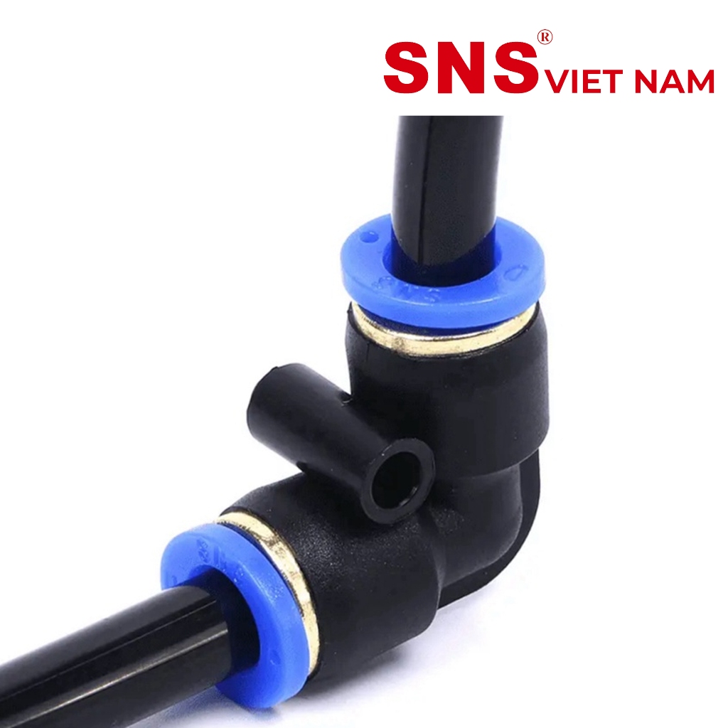 Đầu nối vuông góc khí nén PV các cỡ ( chính hãng SNS ) | Shopee Việt Nam