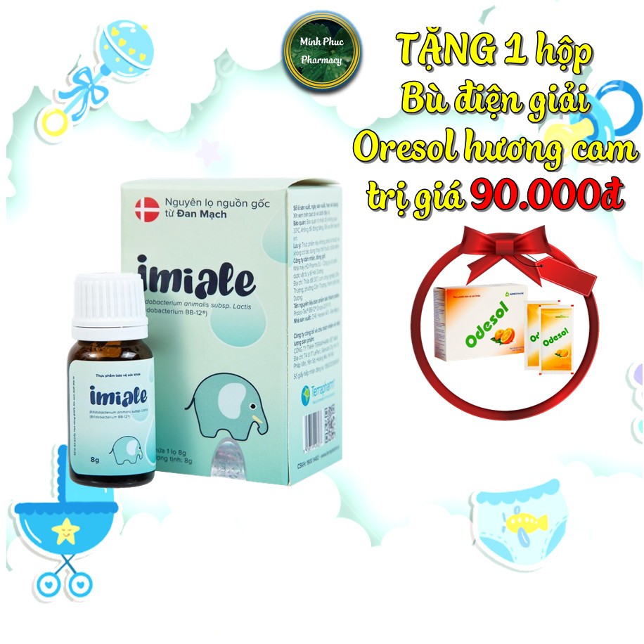 Men vi sinh IMIALE - Lợi khuẩn sống, gắn đích nhập khẩu Đan Mạch ...