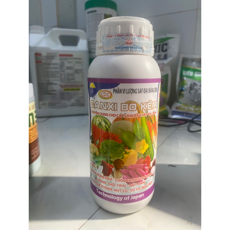 Phân bón Canxi Bo Kẽm chai 500ml | Shopee Việt Nam