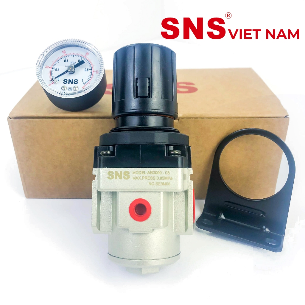 Van điều áp khí nén AR3000-3 ( chính hãng SNS ) | Shopee Việt Nam