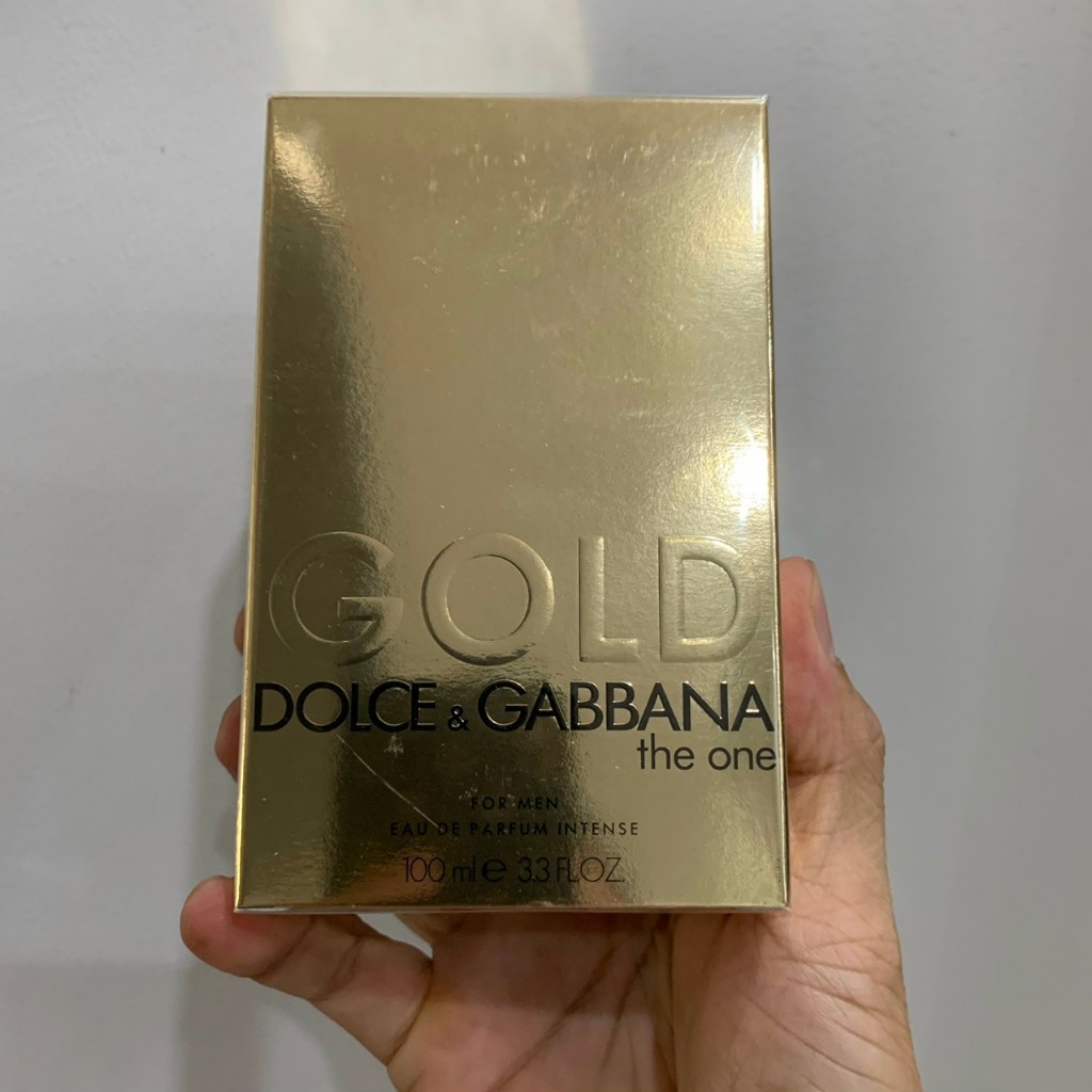 Nước Hoa Nam : D&G The One Gold For Men EDP Intense 100ml Full seal ...