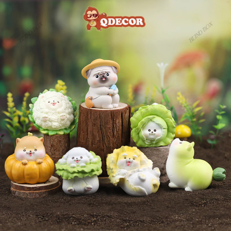 Mô Hình BLINDBOX Chó Rau Củ Mini Kiểu Dáng Dễ Thương Dùng Làm Mô Hình ...