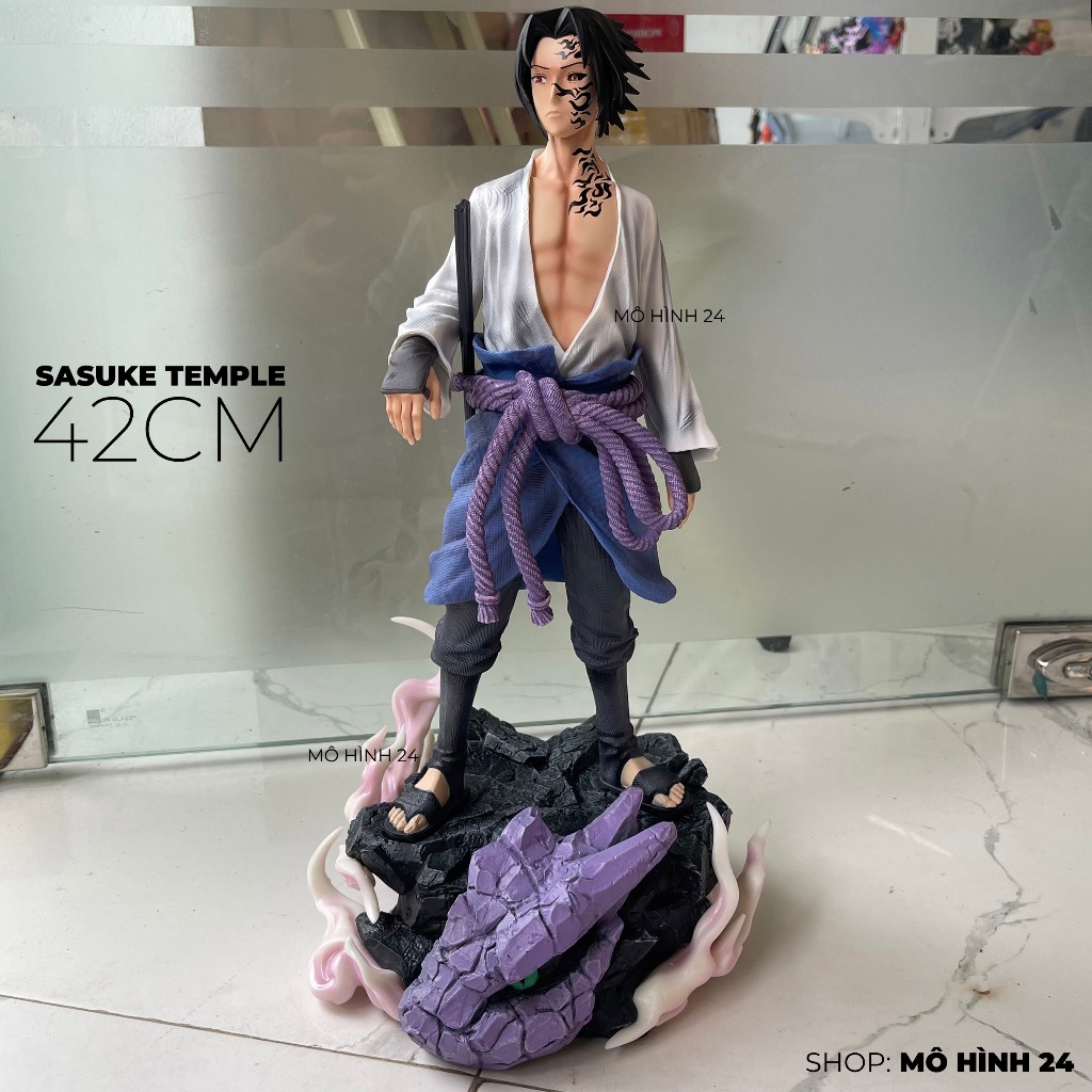 [ẢNH THẬT] Mô hình Sasuke Temple 42cm Sasuke huyết ấn thần chú nguyền ...