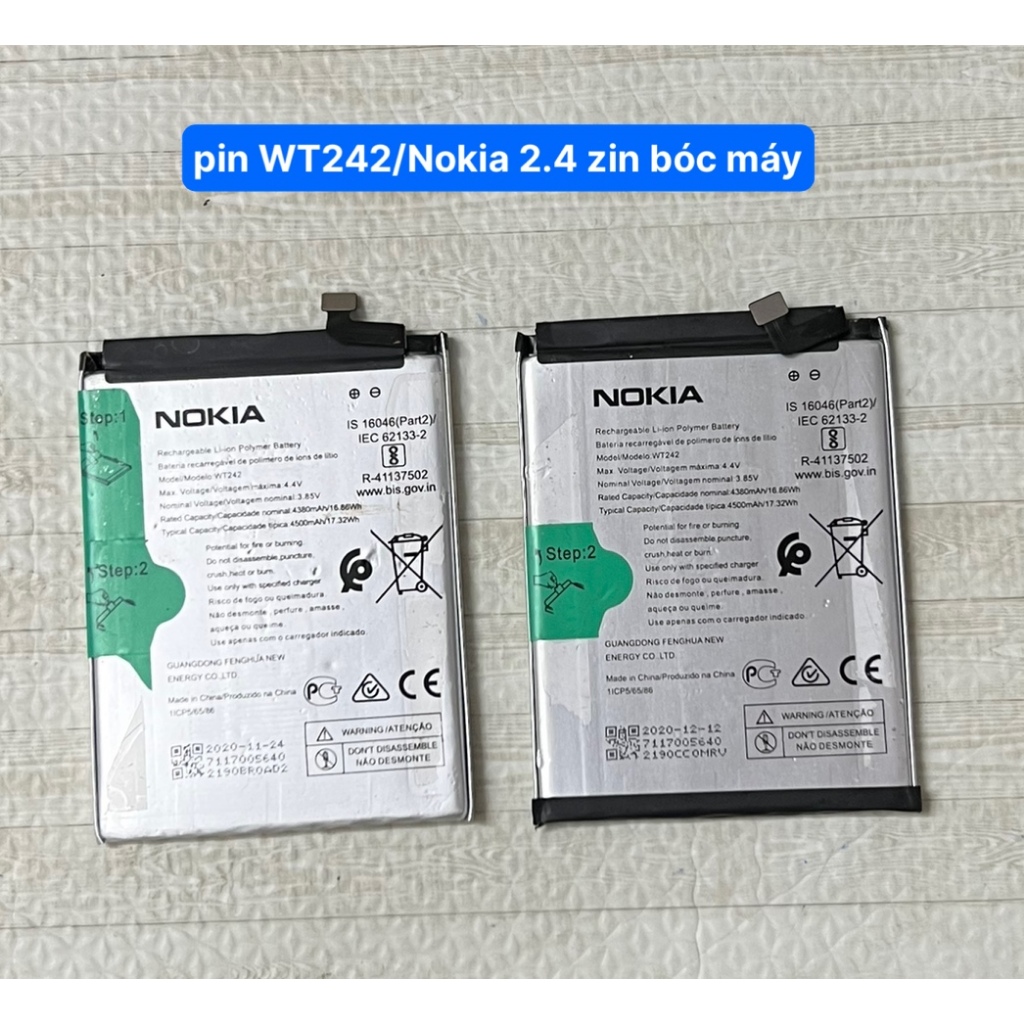 pin Nokia 2.4/WT242 zin bóc máy | Shopee Việt Nam