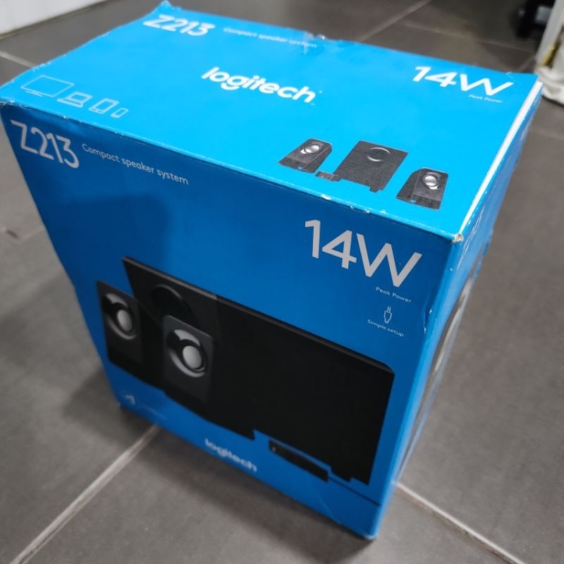 Loa vi tính Logitech Z213 14W như mới 98% | Shopee Việt Nam