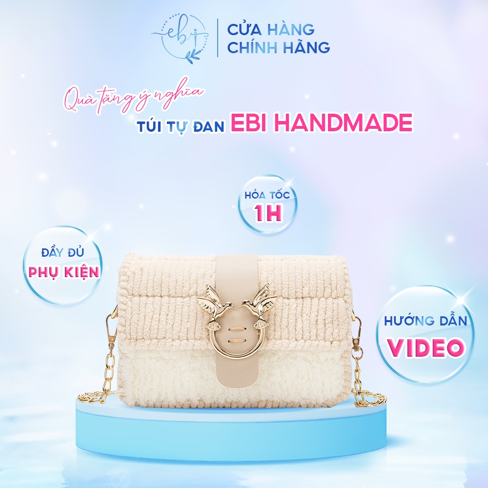 [Có Video HD] Túi Handmade Mác Cặp Chim Uyên Ương Style 1 Đầy Đủ Phụ ...