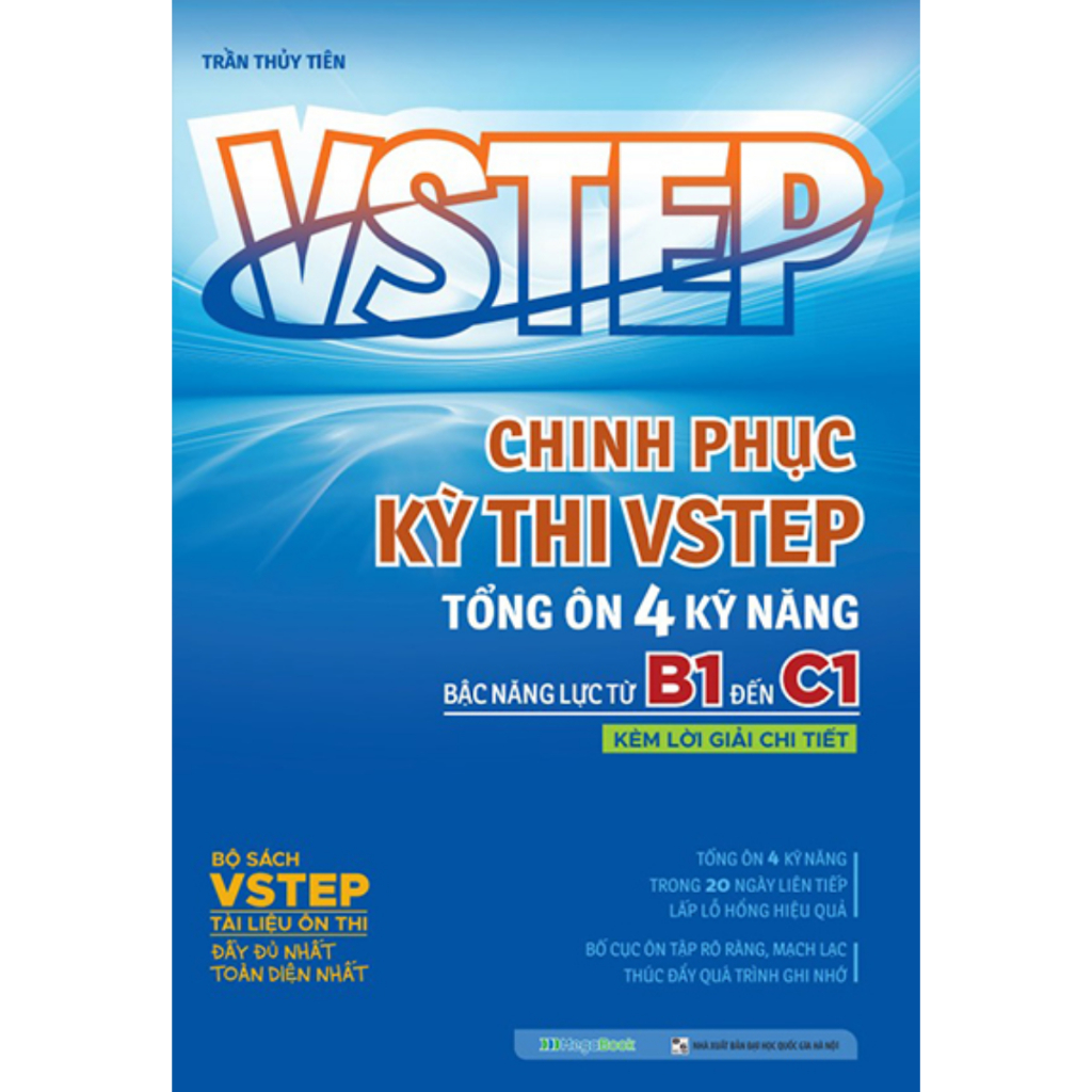 Sách - VSTEP - Chinh Phục Kỳ Thi VSTEP - Tổng Ôn 4 Kỹ Năng Bậc Năng Lực ...