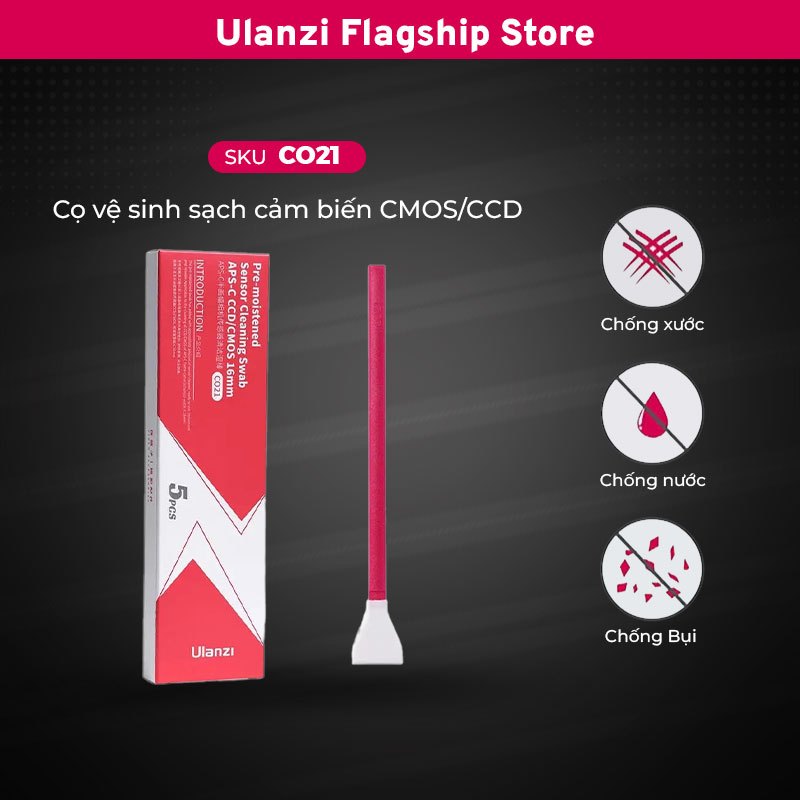 Ulanzi CO21 - Cọ vệ sinh làm sạch cảm biến CMOS/CCD cho dòng máy ảnh ...