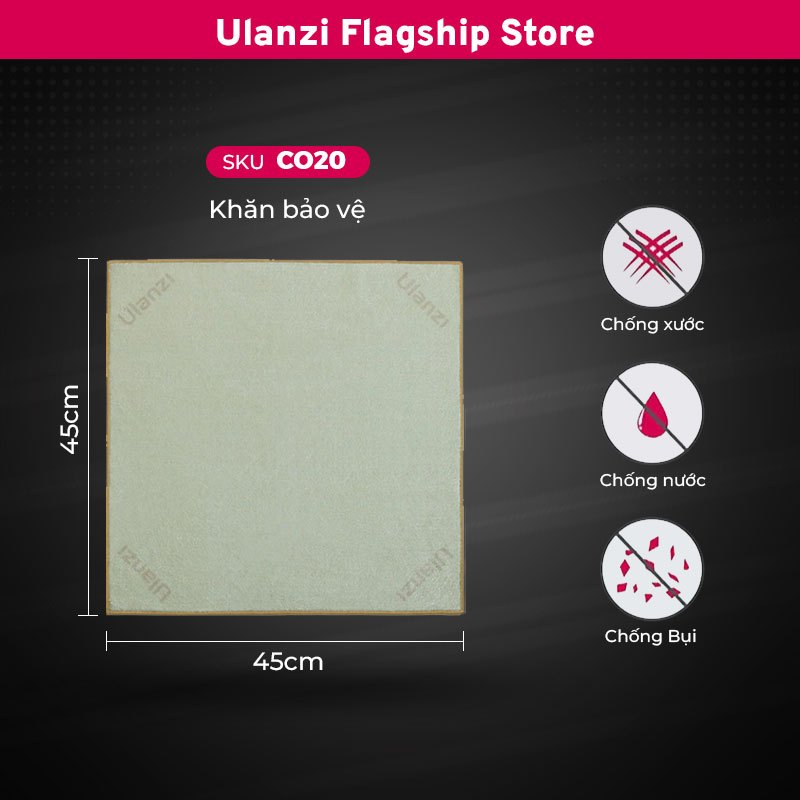 Ulanzi CO20 Khăn bảo vệ máy ảnh, điện thoại, máy tính bảng, linh kiện điện tử CM009 | Shopee ...