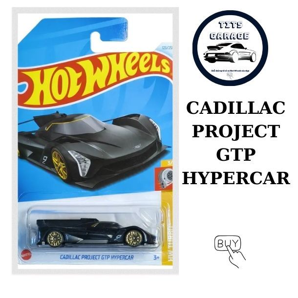 CADILLAC PROJECT GTP HYPERCAR - Xe mô hình Hot Wheels Basic | Shopee ...