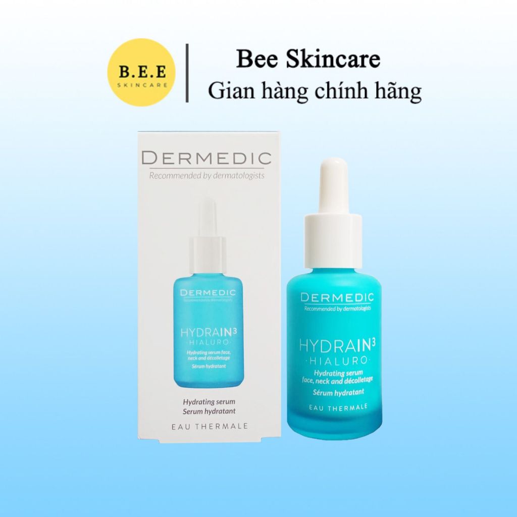 Serum Dermadic Hydrain3 cấp ẩm, phục hồi da BeeSkincare | Shopee Việt Nam