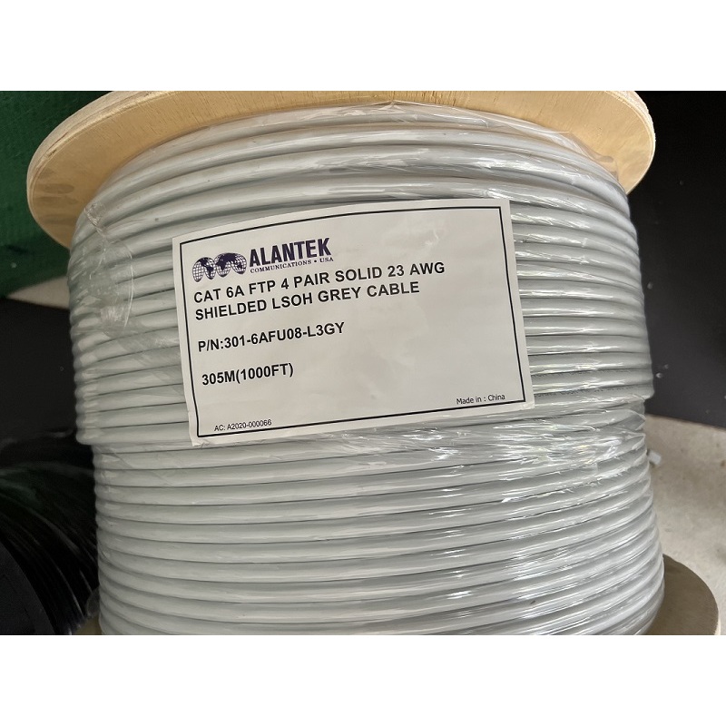 Cáp mạng ALANTEK Cat6A FTP 301-6AFU08-L3GY 305m | Shopee Việt Nam