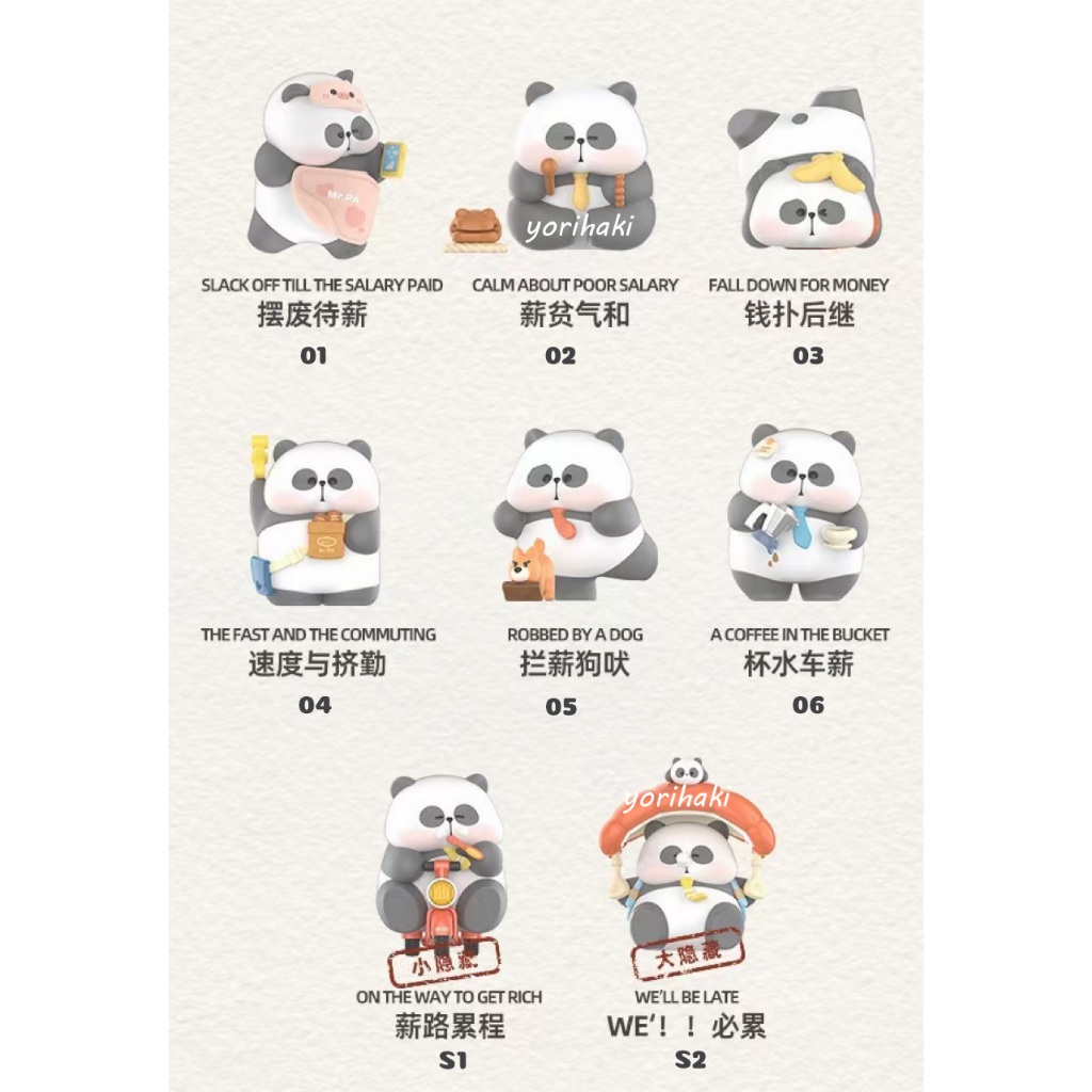 [ToyCity] Blindbox MR.PA &S Working Week & Working Diary - Mô hình ngài ...