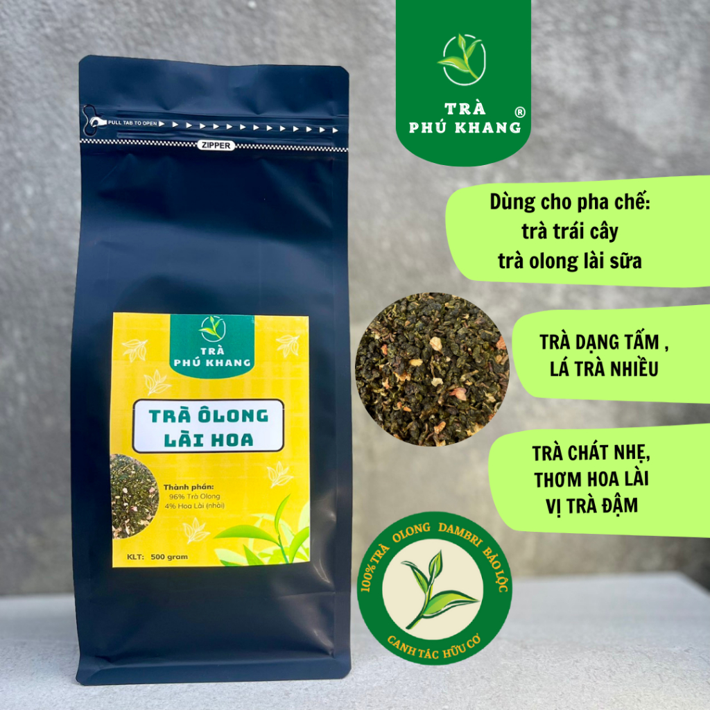 Trà Ôlong lài, ô long lài hoa 500Gram chuyên dùng pha chế cho quán , đậm vị trà thơm vị Hoa #lài ...