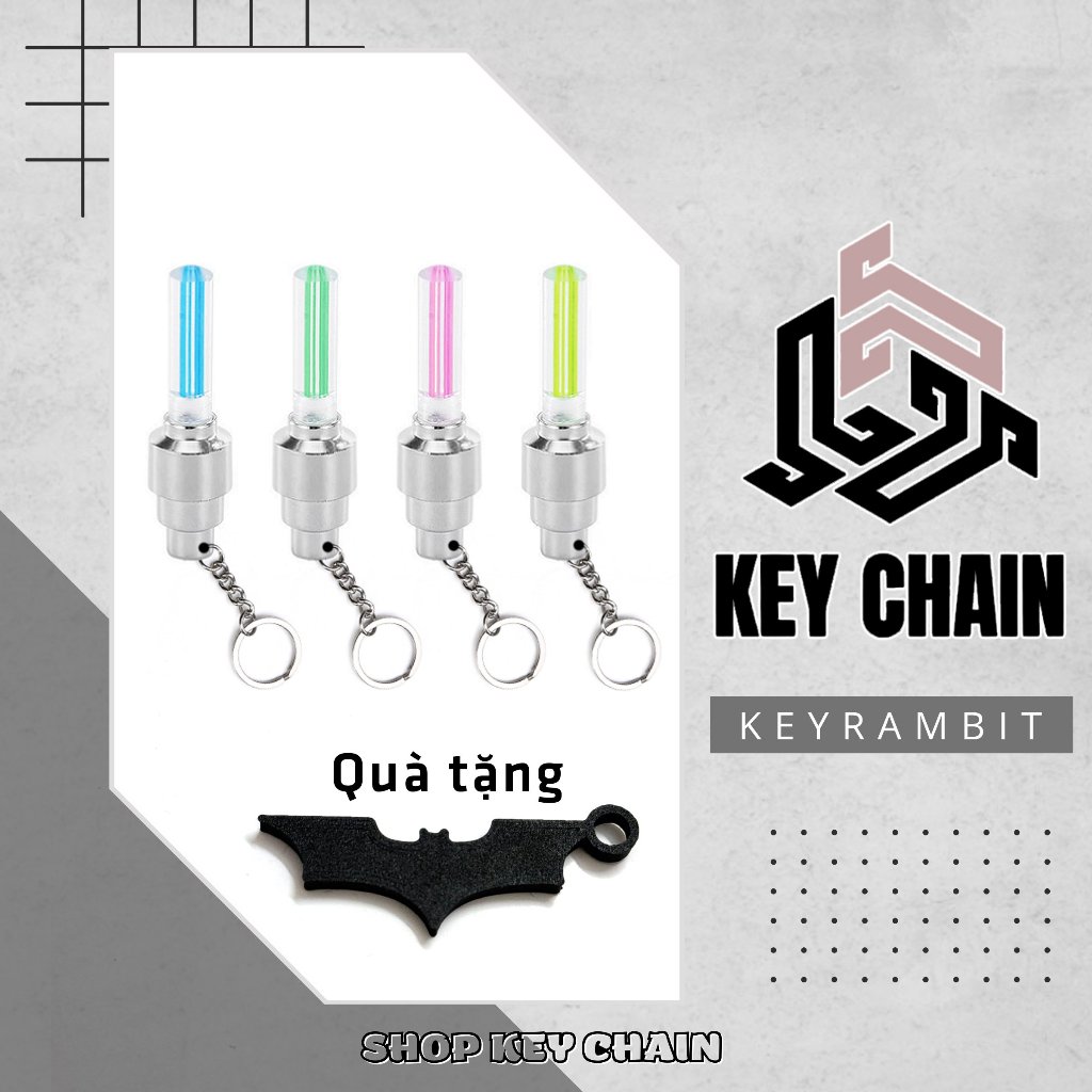 Phụ Kiện Móc Khóa Keyrambit Đèn Led Nhiều Màu Sắc, Loại Xịn, Siêu Sáng ...