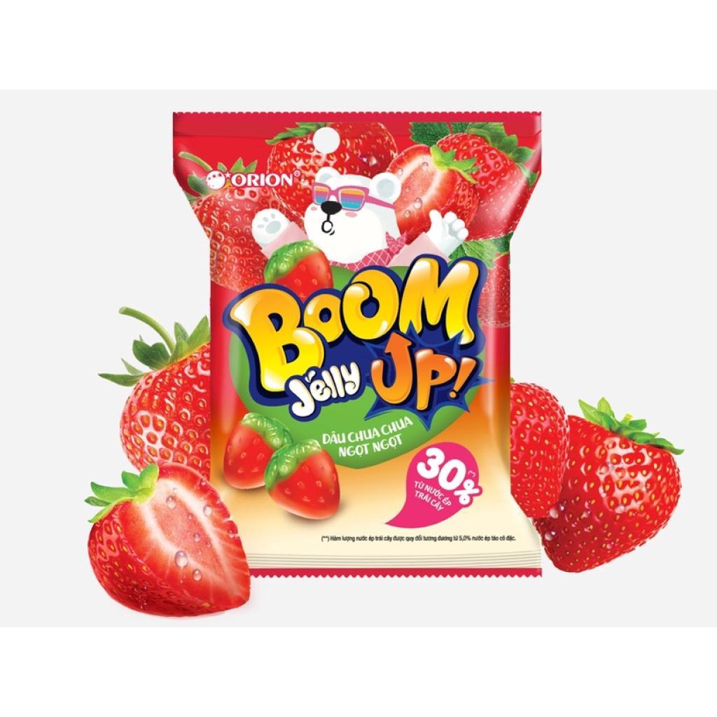 Kẹo Dẻo Boom Jelly Orion Hương Dâu (Dây 10 gói x 25g) | Shopee Việt Nam