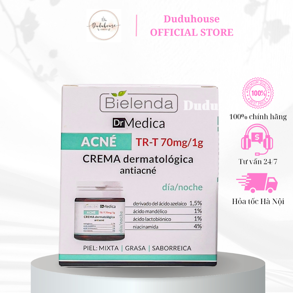 Kem Dưỡng Bielenda Dr.Medica Dermatological Anti Acne Face Cream Day ...