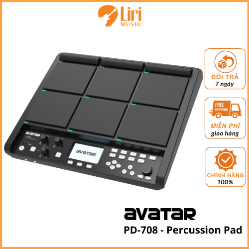 [Tặng kèm Sound] Trống điện Avatar PD708 chính hãng - Liri Music ...