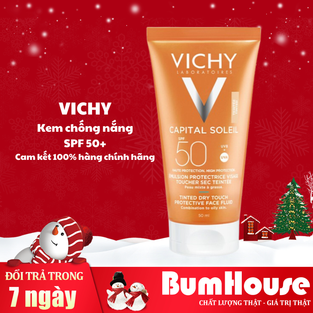 [Hàng CTY] Kem Chống Nắng Vichy Ideal Soleil Dry Touch SPF50 Cho Da Dầu ...
