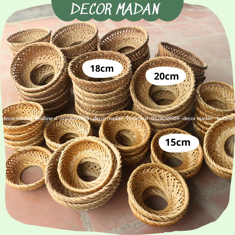 Rế tre, rế nồi niêu nồi đất, dế tre, dế lót nồi đựng hoa quả đóng lẵng ...