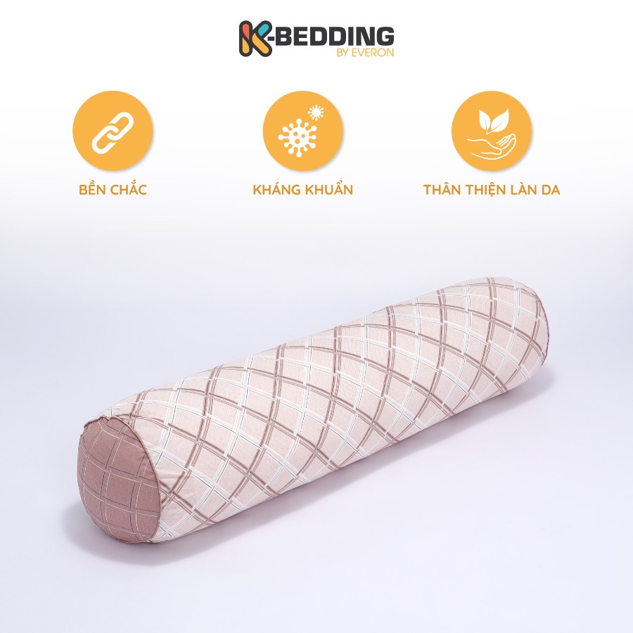 Vỏ Gối Ôm K-Bedding by Everon Micro Tencel 80x100cm KMTP có khóa kéo ...