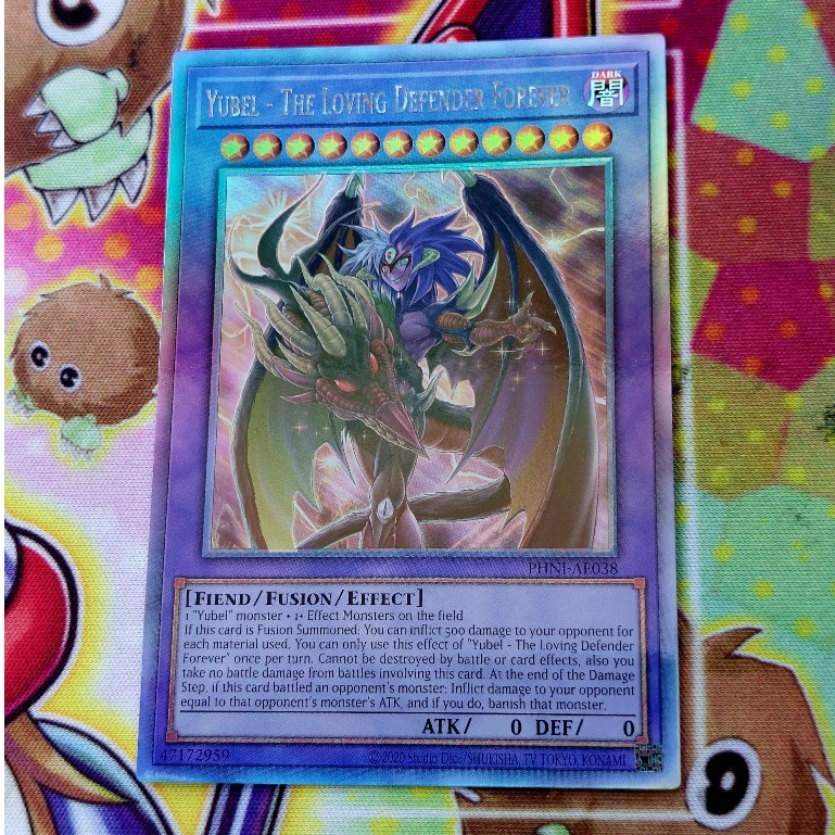 [ Đậu Phộng ] Thẻ Bài Yugioh Monster Yubel - The Loving Defender ...