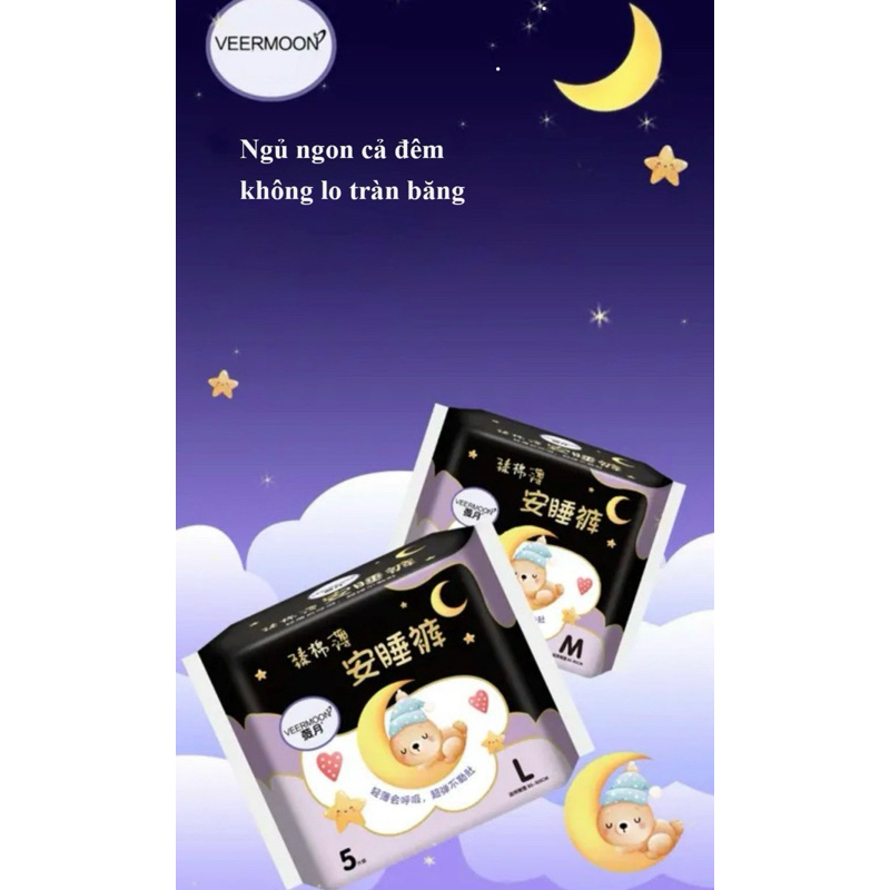 [Combo 100quần (20 gói) ]BVS dạng quần VEERMOON hàng nội địa Trung cao ...