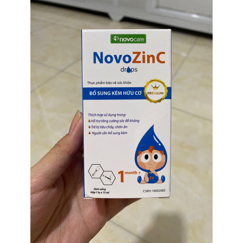 NovoZinC drop nhỏ giọt bổ sung kẽm hữu cơ | Shopee Việt Nam