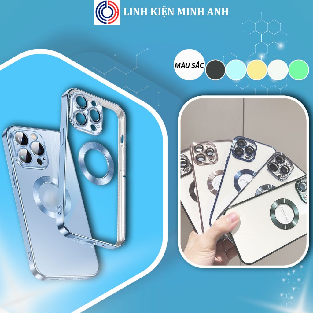 Ốp điện thoại IRIS cao cấp hở táo, trợ sạc nhanh, bảo về toàn diện cho ...