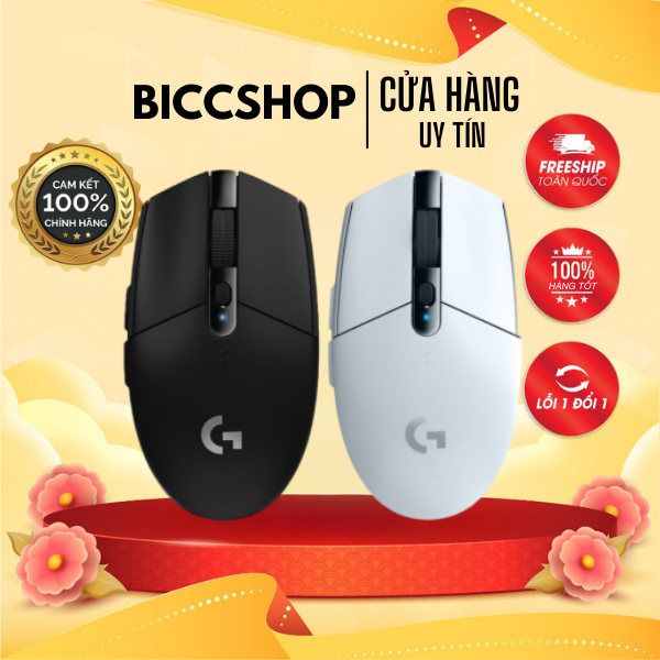 Chuột Gaming Logitech G304 Không Dây - Nhẹ, 6 Nút Lập Trình, Onboard ...