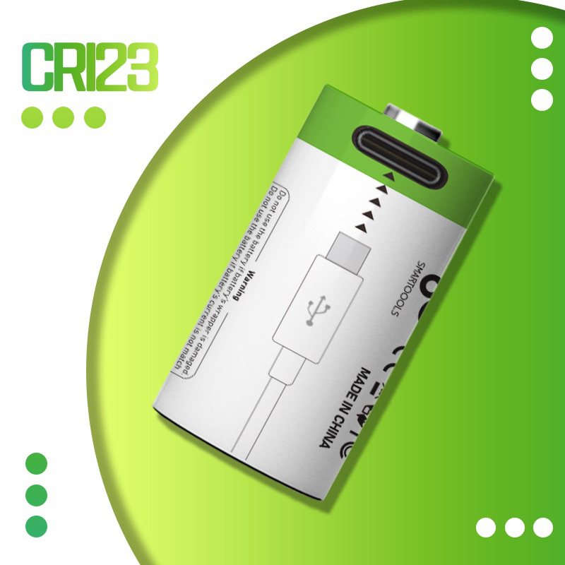 Pin CR2 CR123A Panasonic Lithium 3V Vỉ 1 Viên dùng cho máy đo máy chơi ...