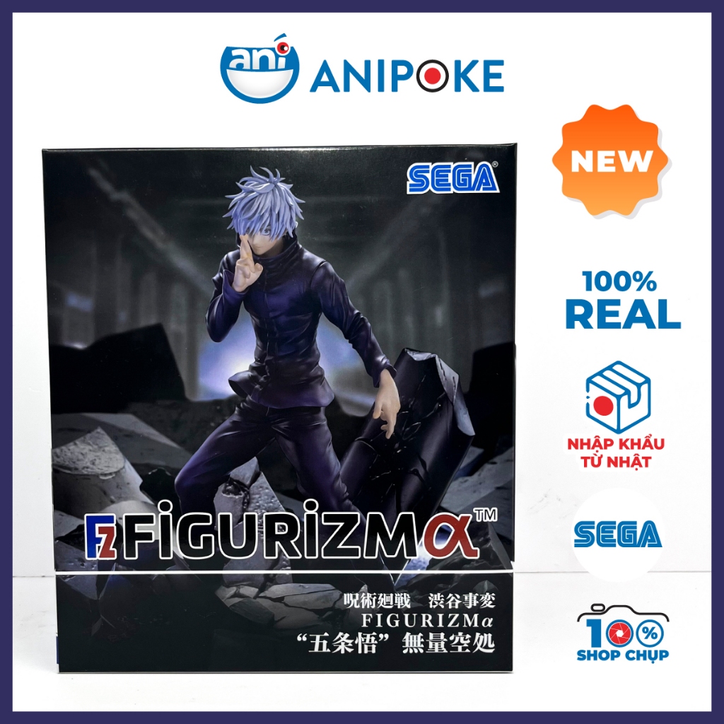 Mô hình Gojo Satoru Figurizm alpha Base siêu to hoành tráng Shibuya ...