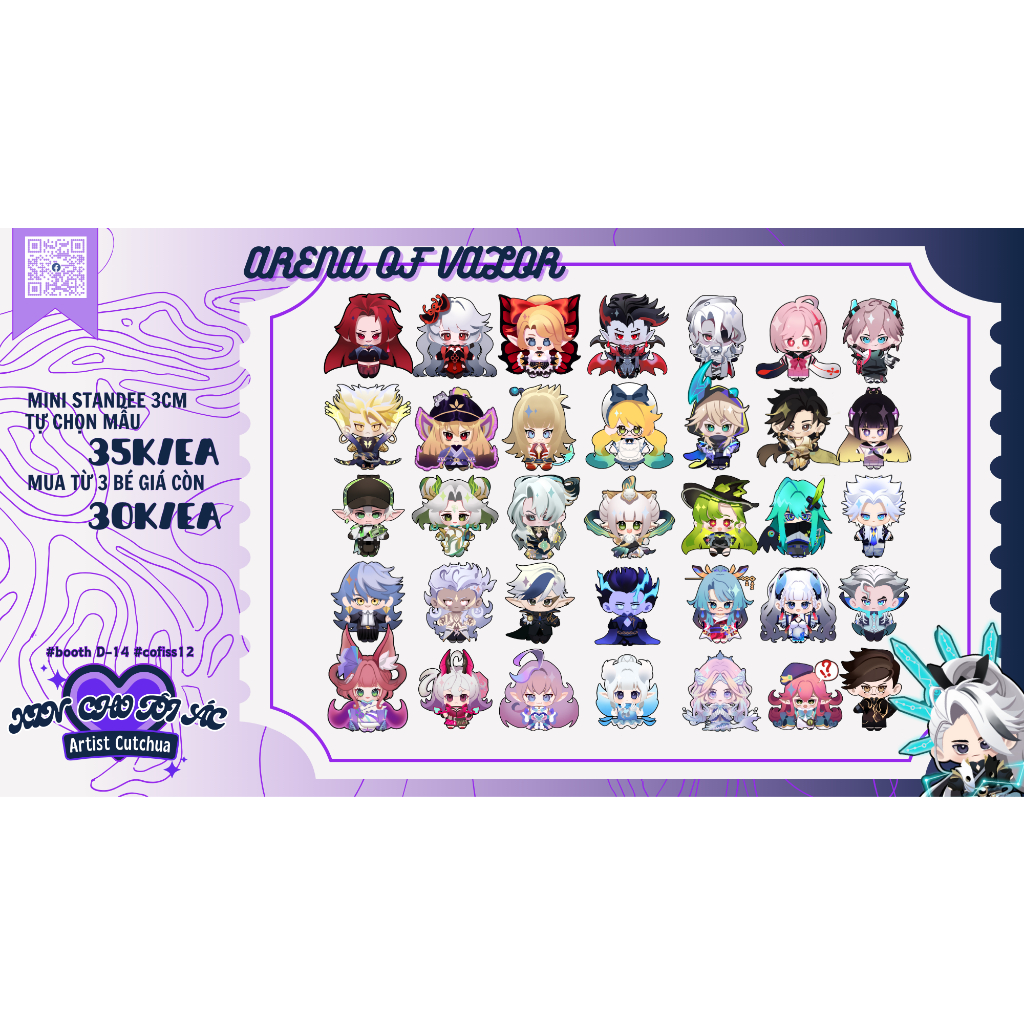 Standee Liên quân/Arena of Valor 3cm | Shopee Việt Nam