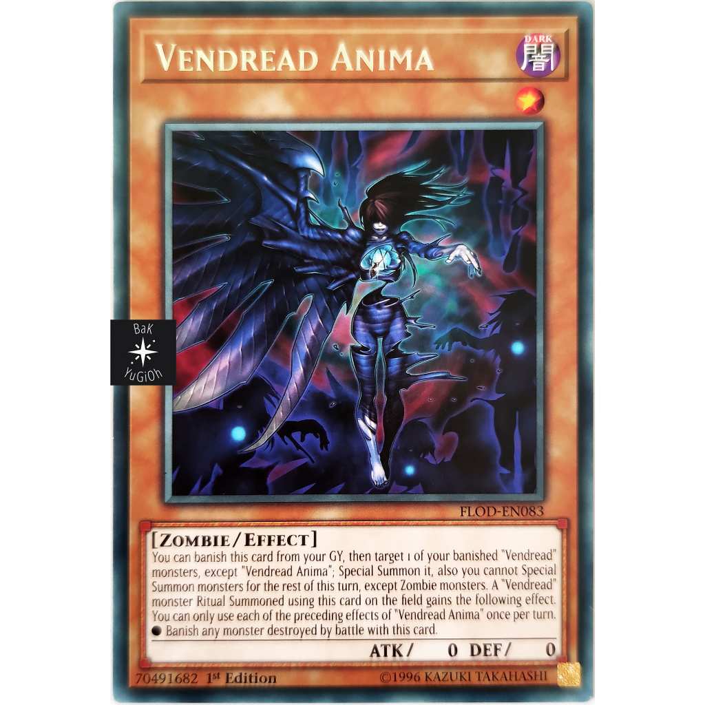 [BaK Yu-Gi-Oh!] [Thẻ Bài Chính Hãng] Vendread Anima |EN| Rare | Shopee ...