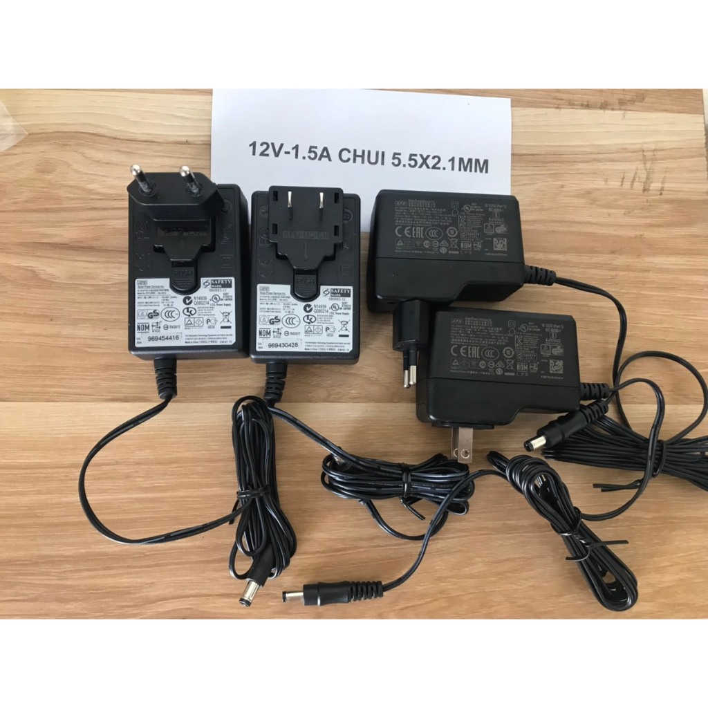 Sạc Nguồn Adapter 12V 1.5A, 2A, 3A, 4A, 7A ZIN HÀNG BÃI HONOR, APD ...