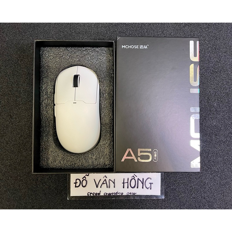 (CHÍNH HÃNG - sẵn ship) Chuột Gaming không dây siêu nhẹ MCHOSE A5, A5 Pro, A5 Pro Max, A5 ultra ...
