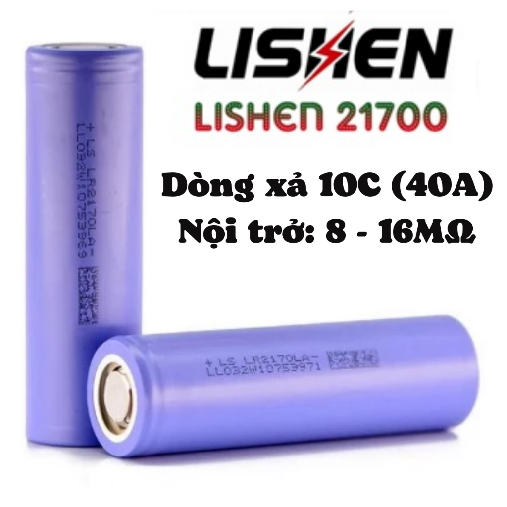Pin Xịn 4000mah, Dung Lượng Cao || Pin Chính Hãng Lishen 21700, Cell ...