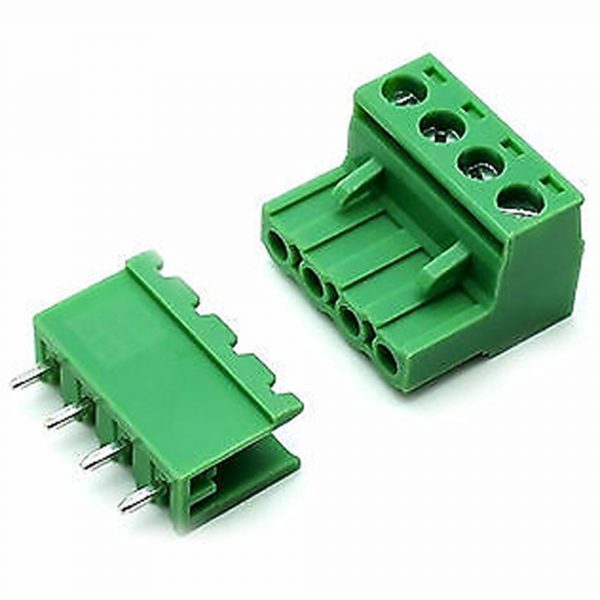 10 bộ Terminal 4 pin 5.08 mm | Shopee Việt Nam